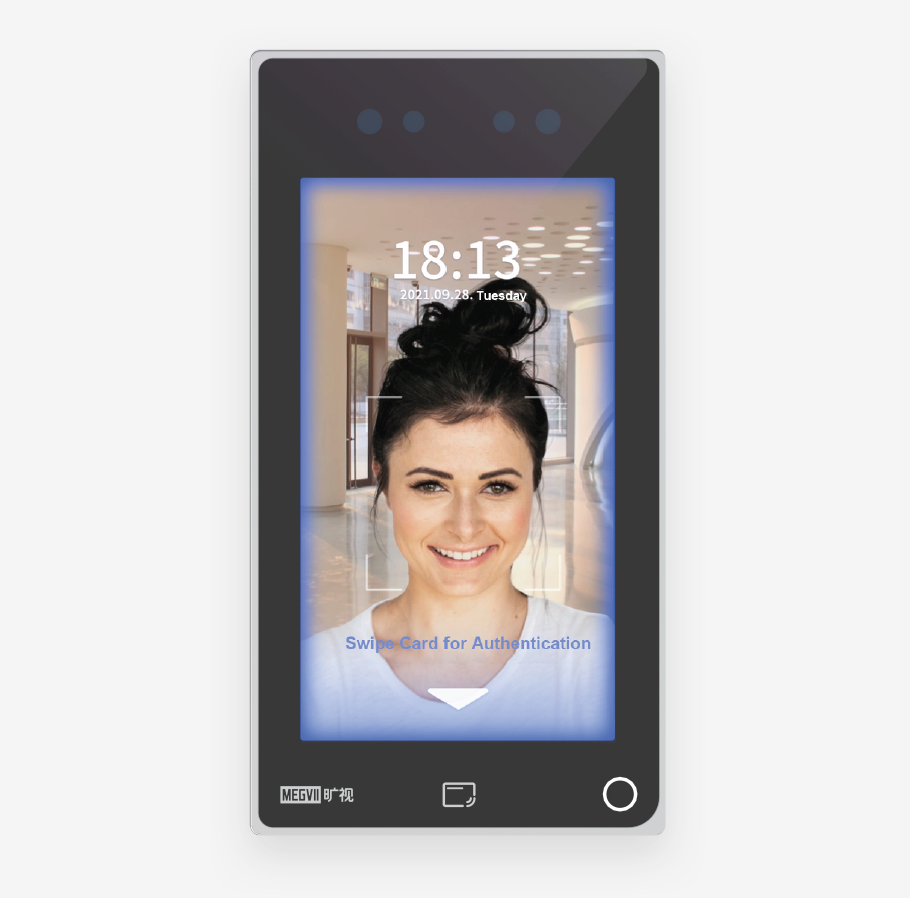 MegEye-W4K-E7-N0 MegPass Face Recognition Access Control Terminal (7")