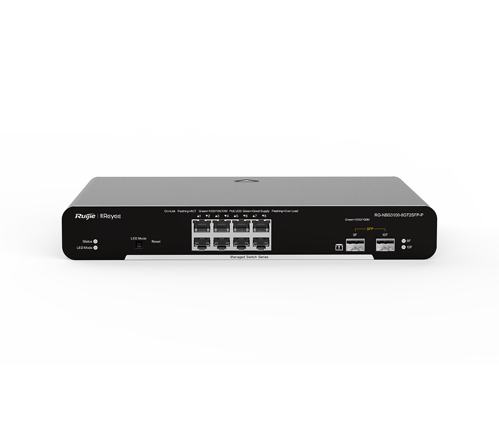 RG-NBS3100-24GT4SFP-P RG-NBS3100 Series L2 Gigabit Cloud Managed Switches