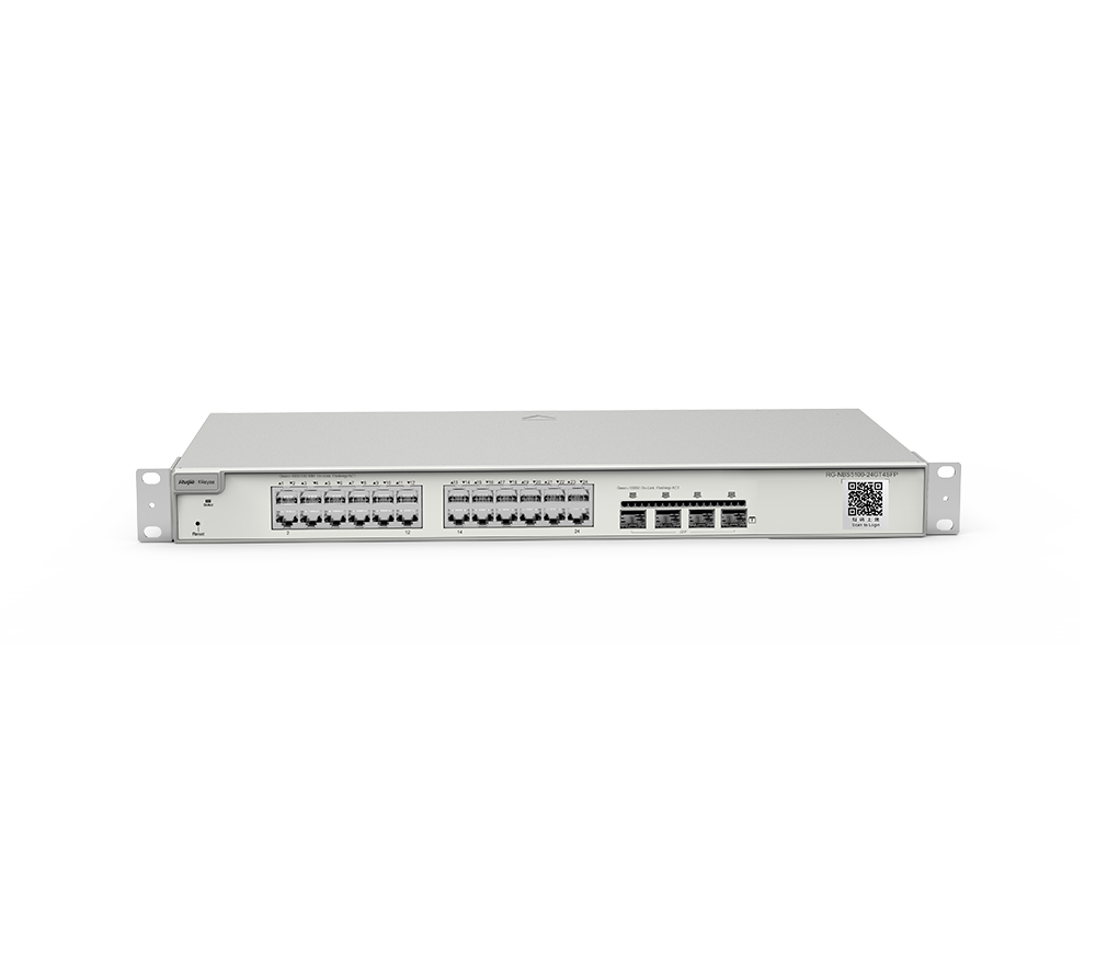 RG-NBS5200-24SFP/8GT4XS RG-NBS5100/5200 Series L2+ Cloud Managed Switches